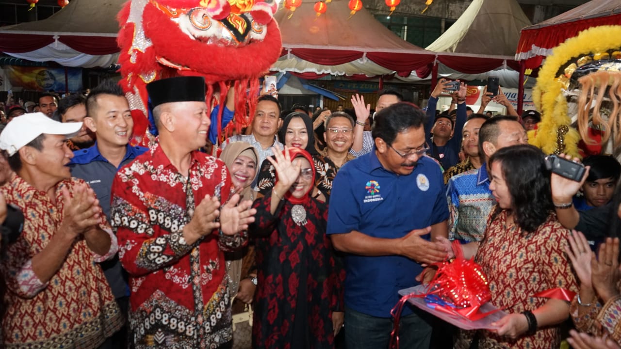 Masyarakat Antusias Ikuti Pembukaan Bazar Imlek 2019