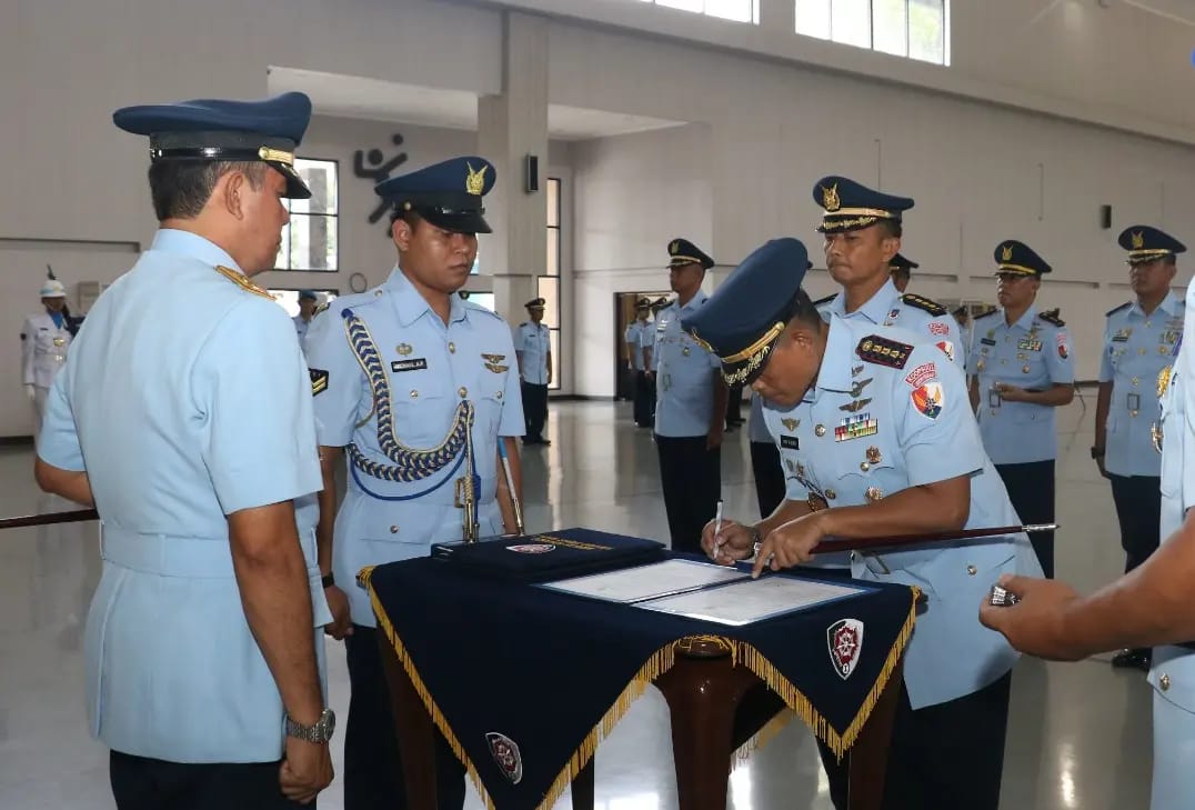 Kolonel Pnb Andi Nur Abadi, S.T., M.M., Resmi Jabat Komandan Lanud RHF